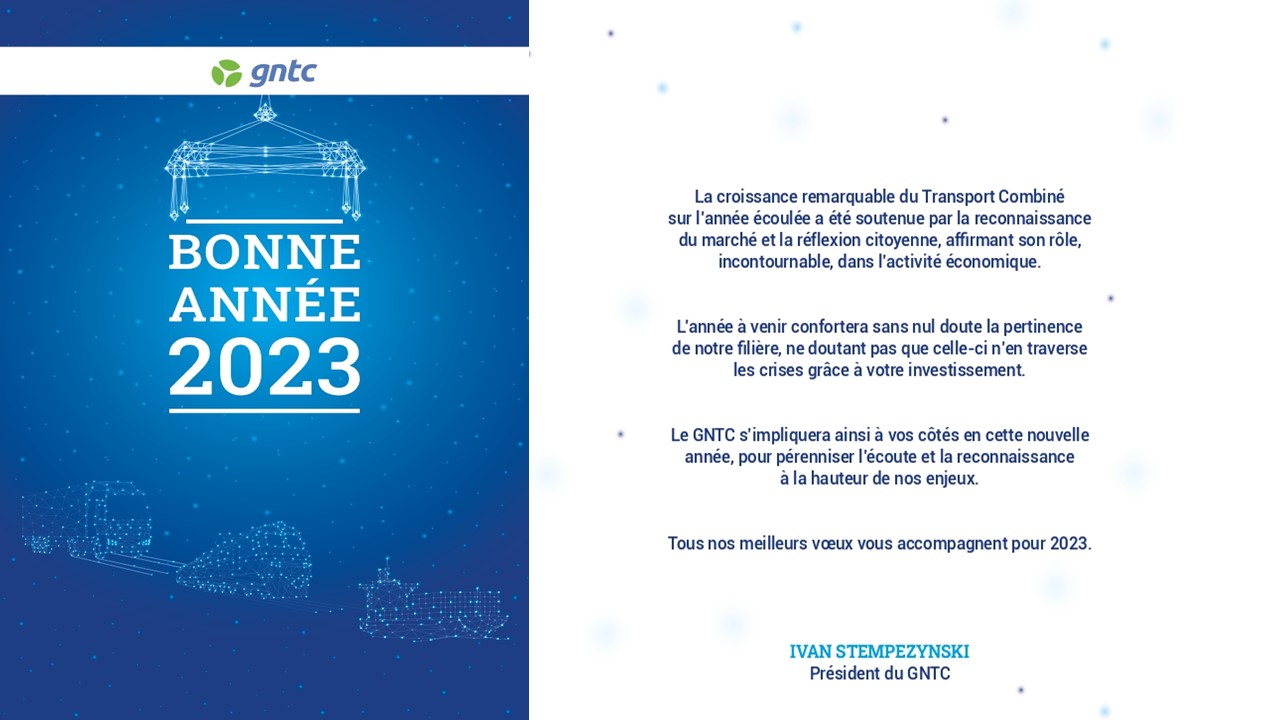VOEUX 2023 – GNTC | Groupement National des Transports Combinés